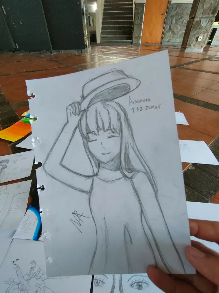 Karya Siswa Komunitas ALKI Drawing Lovers - SMPIT AL HARAKI
