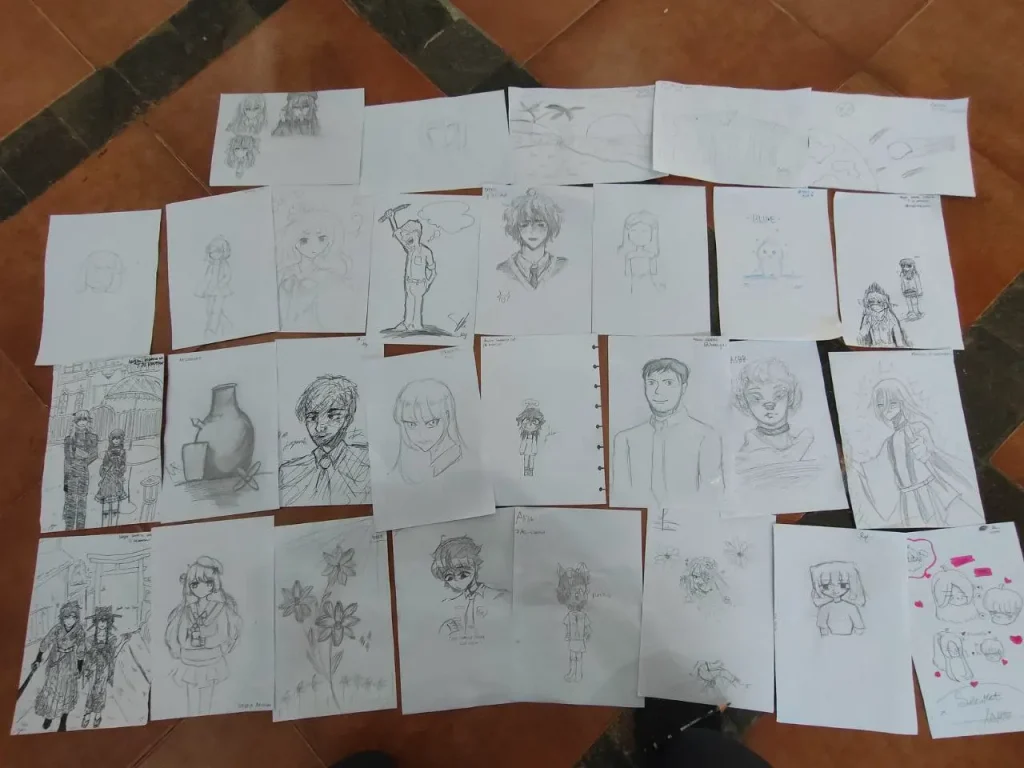 Karya Siswa Komunitas Alki Drawing Lovers Bulan September - SMPIT AL ...