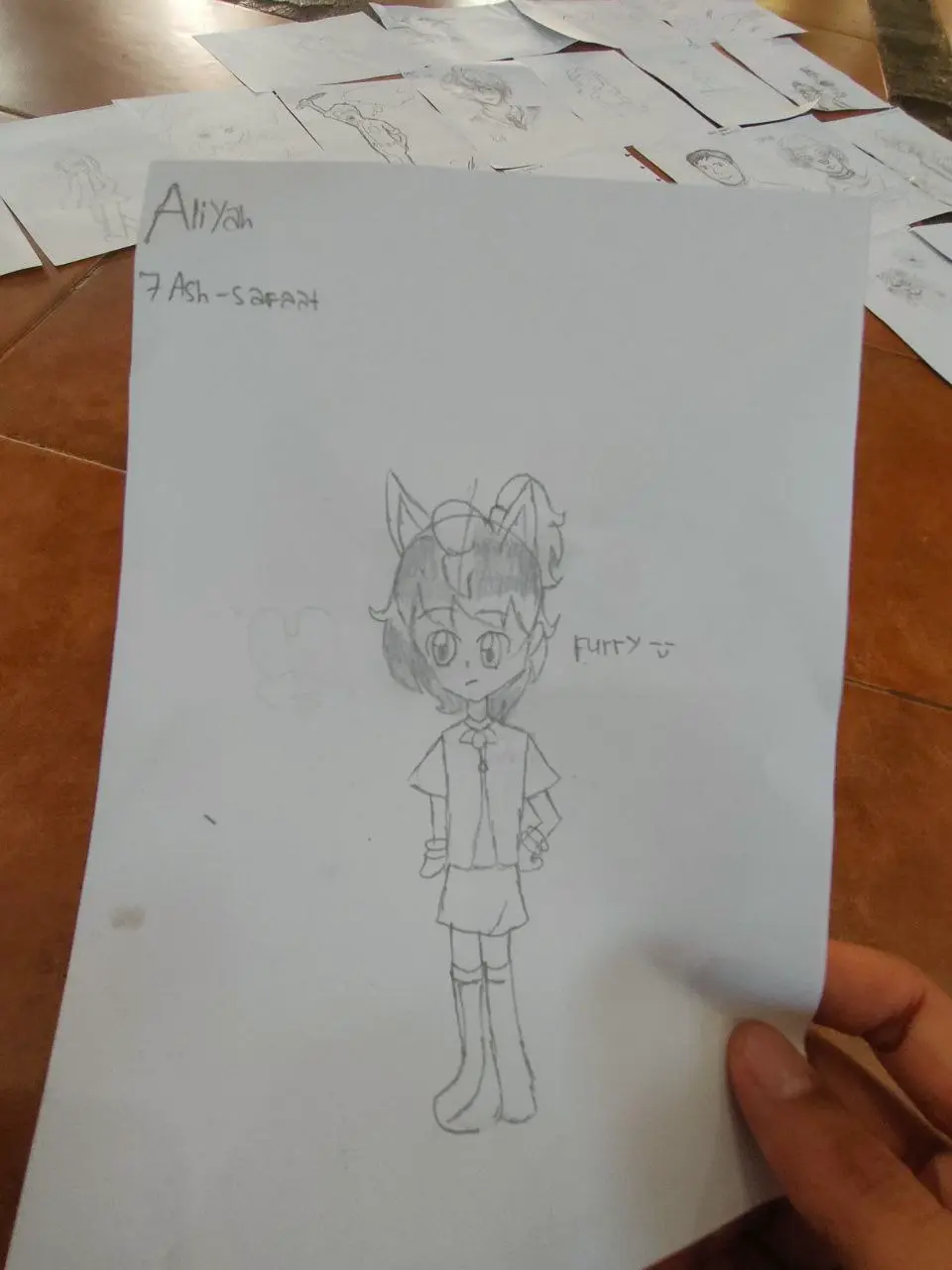 Karya Siswa Komunitas Alki Drawing Lovers Bulan September - SMPIT AL HARAKI