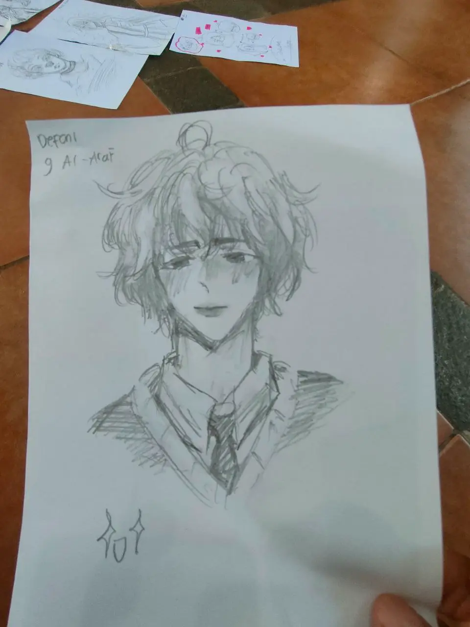 Karya Siswa Komunitas Alki Drawing Lovers Bulan September - SMPIT AL HARAKI