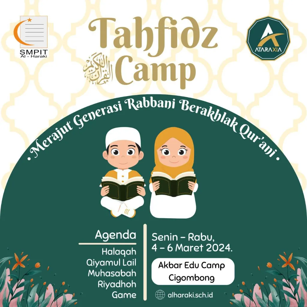 Asiknya Angkatan Ataraxia Menambah Hafalan Quran di Tahfidz Camp - SMPIT AL HARAKI